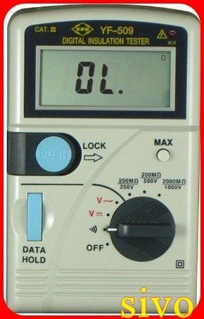 ☆SIVO蘋果商城☆台灣宇鋒電錶 TENMARS YF-509/YF509 數位高組計 電源指示燈 可自動換檔或手動 | 露天市集 | 全台最大的網路購物市集