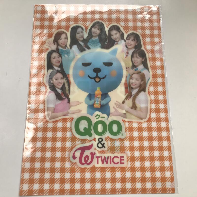 TWICE Qoo 代言 周子瑜 A4 資料夾 L夾 文件夾 日版 特典 | 露天市集 | 全台最大的網路購物市集
