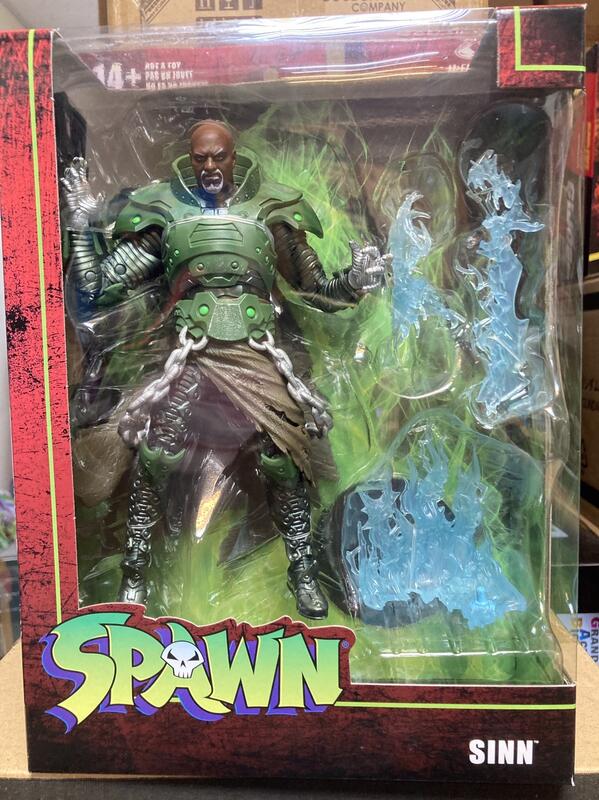全新現貨 代理版 麥法蘭 7吋 SPAWN 閃靈悍將 SINN 辛恩 該隱 可動完成品 | 露天市集 | 全台最大的網路購物市集
