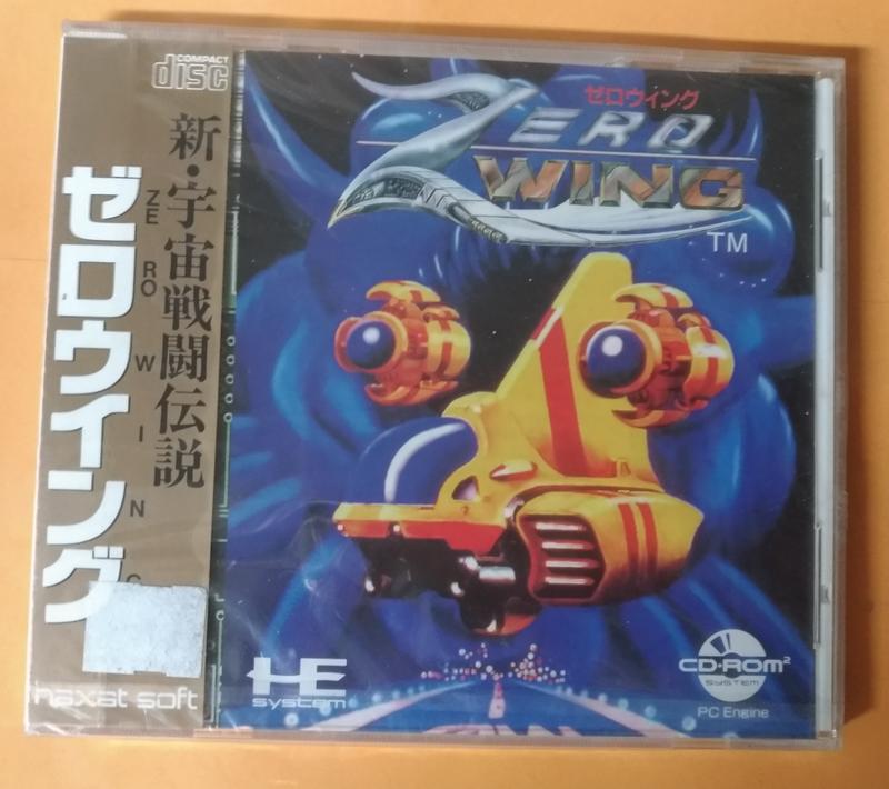PC-Engine CD-ROM 日版 零翼戰機 ZERO WING 全新品 | 露天市集 | 全台最大的網路購物市集