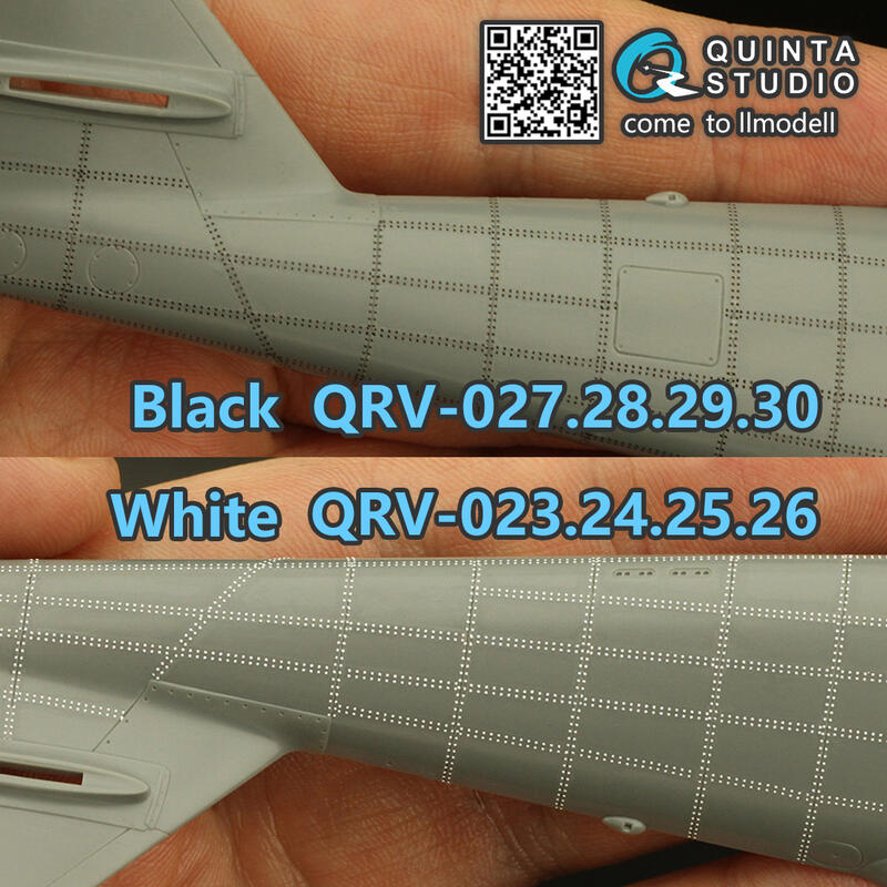 Quinta Studio 雙排飛機鉚釘 Rivets戰機直升機身蒙皮鋼彈 3D立體浮雕水貼 QRV-023-030 | 露天市集 | 全台最 ...