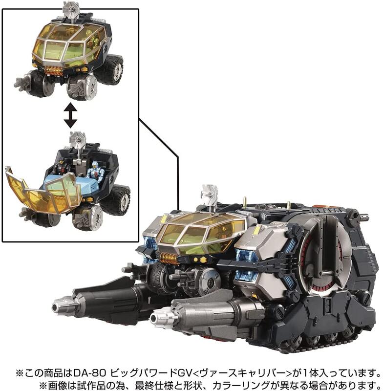 八田元氣小棧: 日版TAKARATOMY 戴亞克隆 DIACLONE DA-80 BIG POWERED GV DA80 | 露天市集 | 全 ...