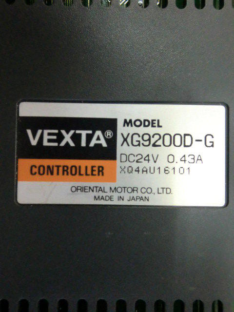 (阿賢電料) ORIENTAL MOTOR CONTROLLER 9200 MODEL:XG9200D-G (二手良品) | 露天市集 | 全台最大的網路購物市集