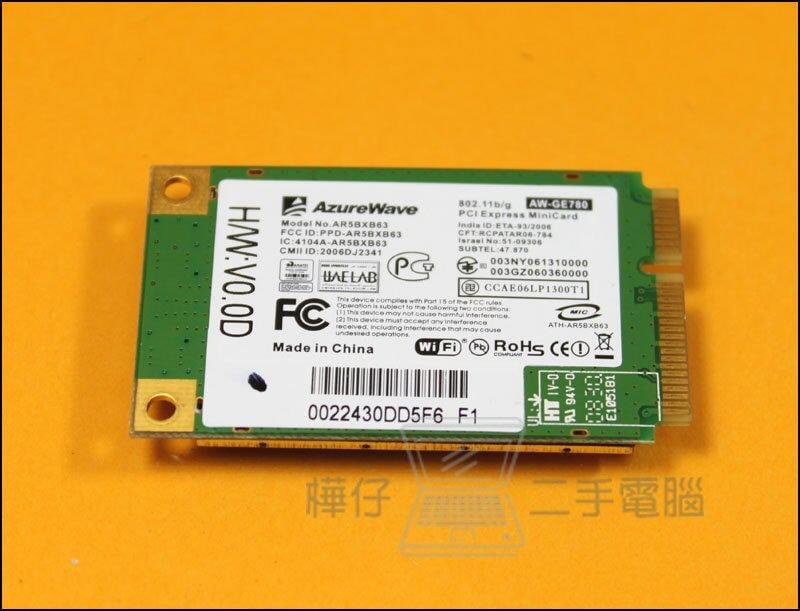 【樺仔二手電腦】AzureWave AW-GE780 MINI-PCI Eminipci-E 無線網卡 南港門市現貨 | 露天市集 | 全台最 ...