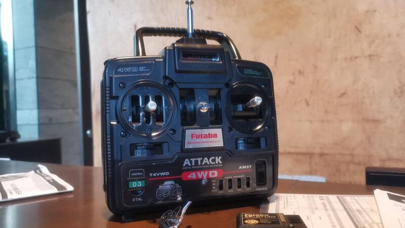 ㄚ綱 *** FUTABA ATTACK 4CH 4WD 拖車 戰車 卡車專用遙控器 240919 | 露天市集 | 全台最大的網路購物市集