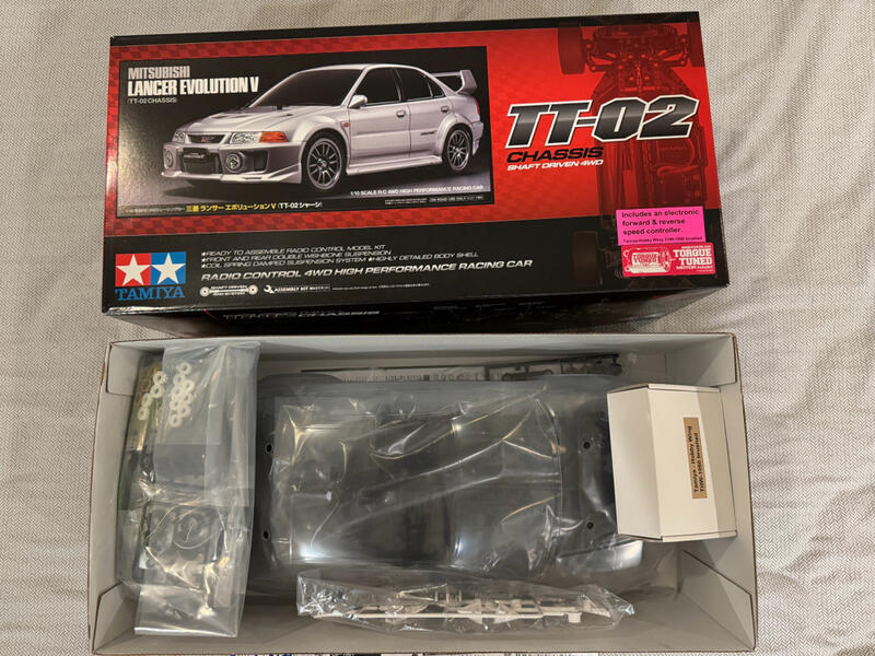 [阿猴賣場] TAMIYA Mitsubishi Lancer Evolution V #58713 (TT-02) | 露天市集 | 全台最 ...
