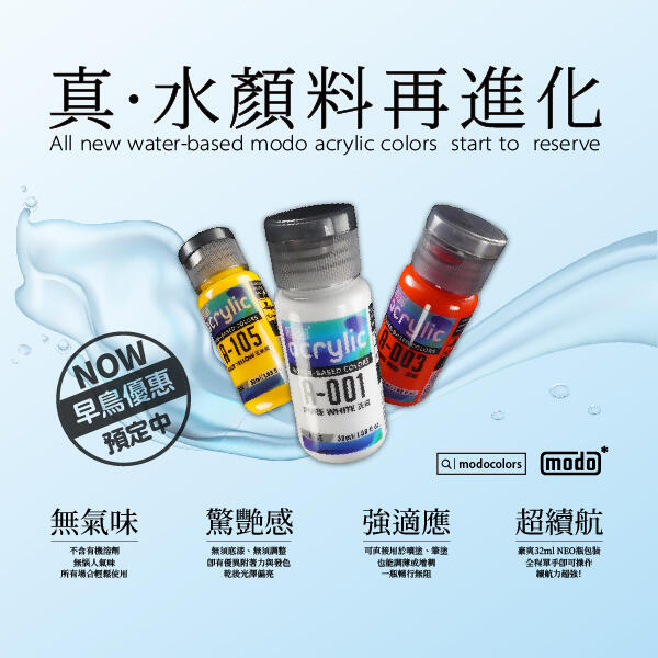 【modo摩多製造所】NEO水漆AK05 AK-05 增稠劑/32ML/模型漆/水漆｜官方賣場 | 露天市集 | 全台最大的網路購物市集