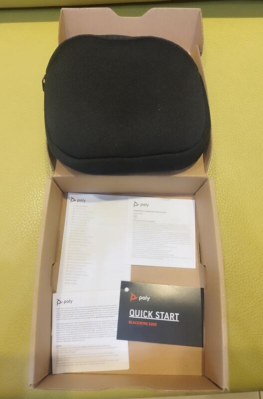 9成5新 原廠原裝 Poly Plantronics Blackwire C5220 USB+3.5耳機線耳機C5200 | 露天市集 | 全 ...