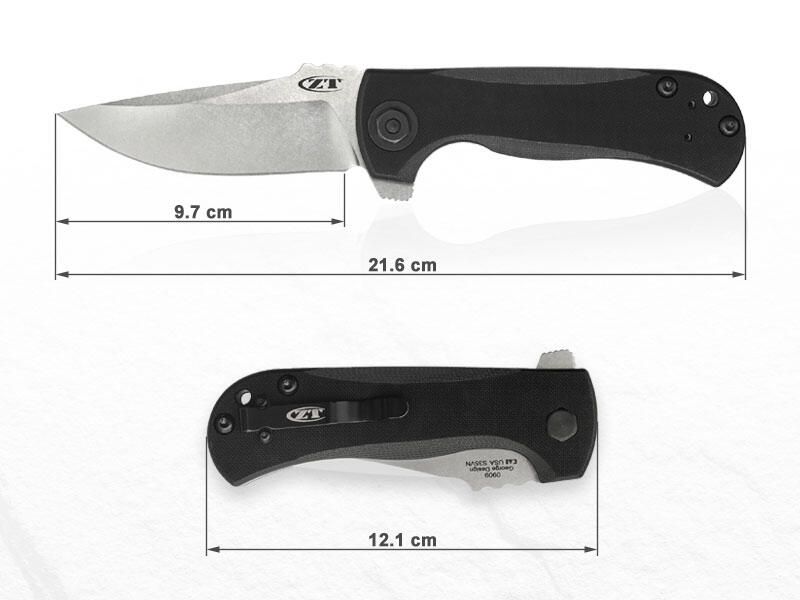 【電筒魔】全新 公司貨 美國製 ZT #0909 Les George S35VN鋼 /石洗 折刀 | 露天市集 | 全台最大的網路購物市集