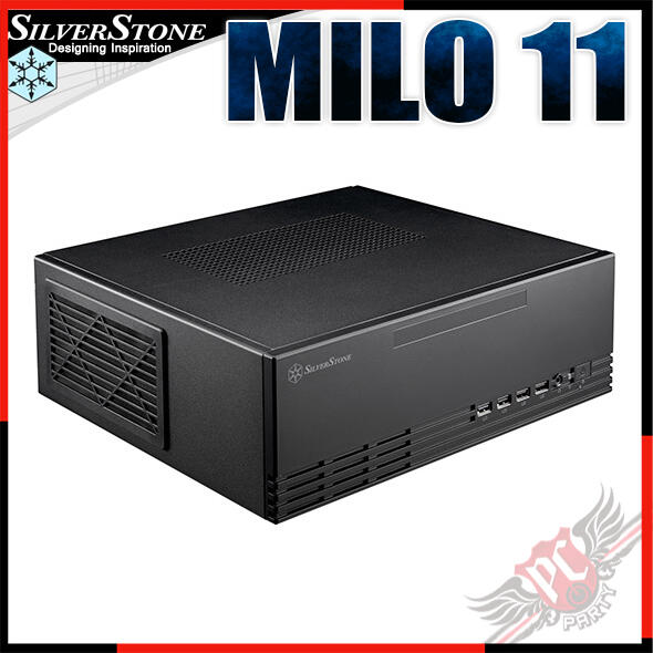 [PC PARTY] 銀欣 SilverStone MILO 11 超薄型Micro-ATX 機殼 | 露天市集 | 全台最大的網路購物市集