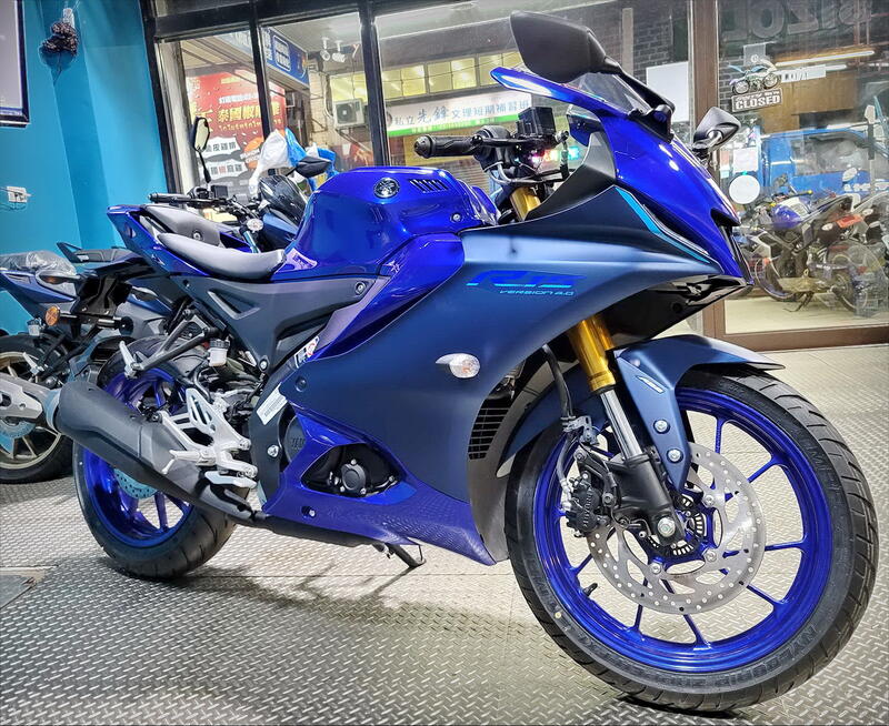 【勝大重機】2022 YAMAHA YZF-R15 V4 ABS 標配快排 全新車售價$13萬 R15 V4 藍 | 露天市集 | 全台最大的 ...