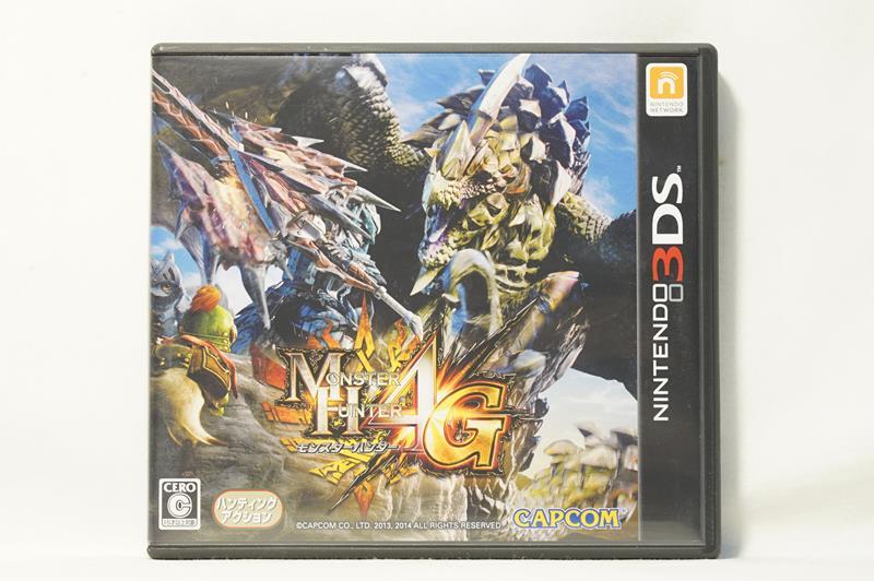 Nintendo 3DS 魔物獵人 4 G MONSTER HUNTER 4 G 日版 | 露天市集 | 全台最大的網路購物市集