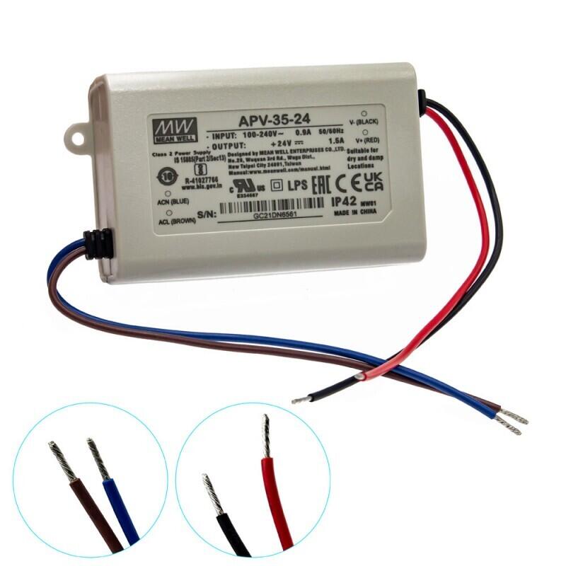 京港電子【200205000071】明緯 電源供應器 APV-35-24 | 露天市集 | 全台最大的網路購物市集