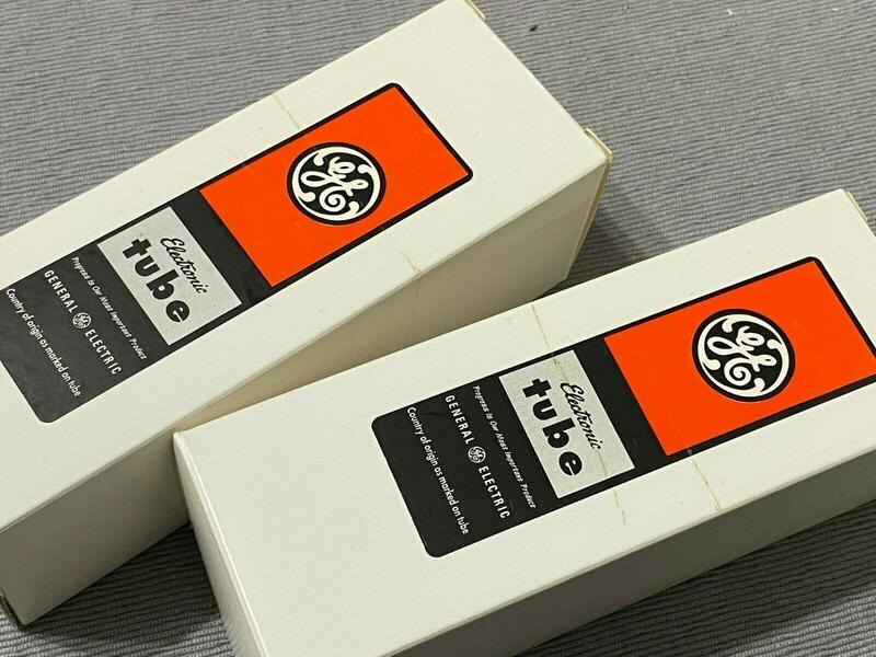 1對 - 全新早期 GE 6550 / 6550A 真空管 NIB 已配對 | 露天市集 | 全台最大的網路購物市集