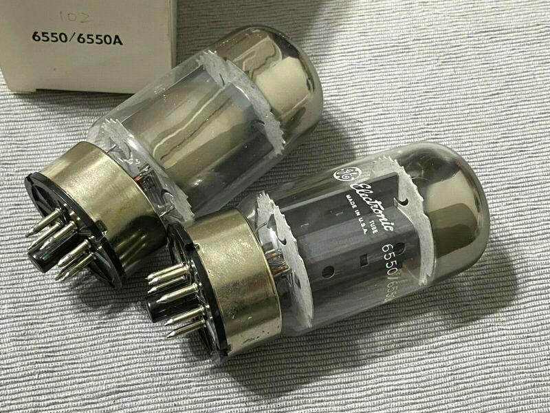 1對 - 全新早期 GE 6550 / 6550A 真空管 NIB 已配對 | 露天市集 | 全台最大的網路購物市集