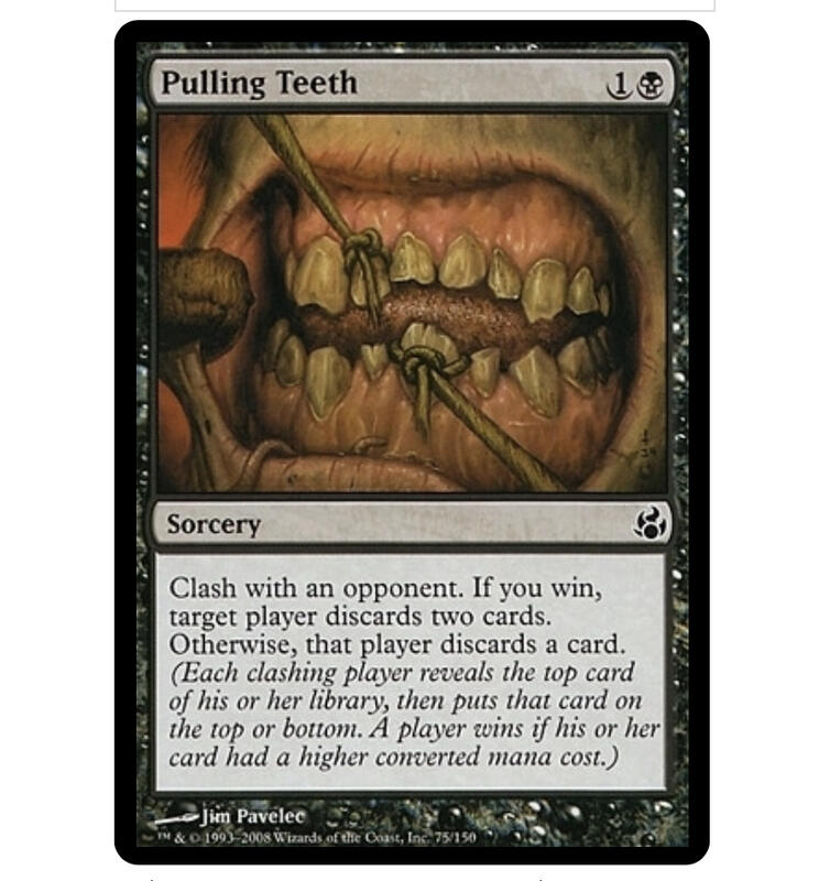 魔法部屋MTG單售MOR晨光 Pulling Teeth【英文近Mint】 | 露天市集 | 全台最大的網路購物市集