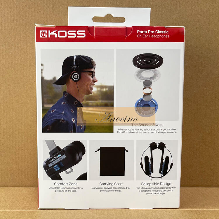 KOSS Porta Pro PP 經典款 耳罩式 有線耳機 立體聲 可折疊設計 On Ear Headphones | 露天市集 | 全台最 ...