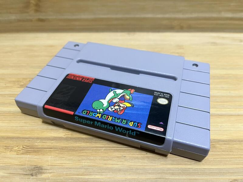 美版超級任天堂SNES卡帶 Super Mario World | 露天市集 | 全台最大的網路購物市集