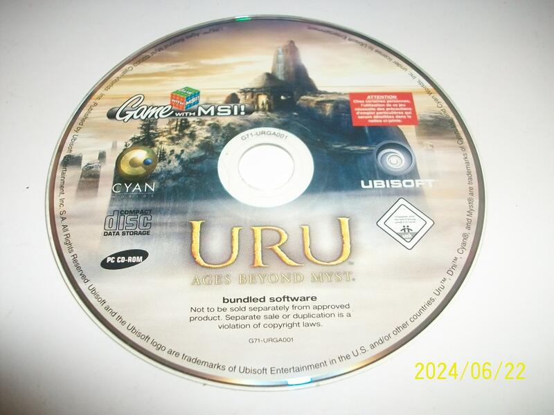 【紅甘蔗的家】PC GAME URU 迷霧之島 | 露天市集 | 全台最大的網路購物市集