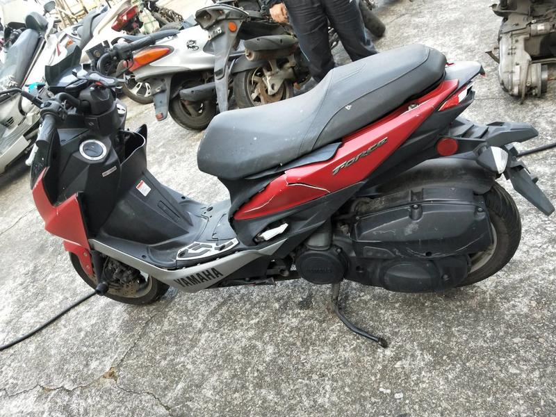 達成拍賣 山葉 Force SMax 155 碼錶 把手 大燈 全車殼 烤漆殼 內裝 車台 三角台 前叉 傳動蓋 排氣管 | 露天市集 | 全台最大的網路購物市集