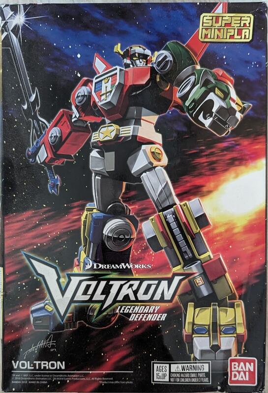 萬代2018年出品SUPER MINIPLA SMP系列美版百獸王『VOLTRON』 | 露天市集 | 全台最大的網路購物市集
