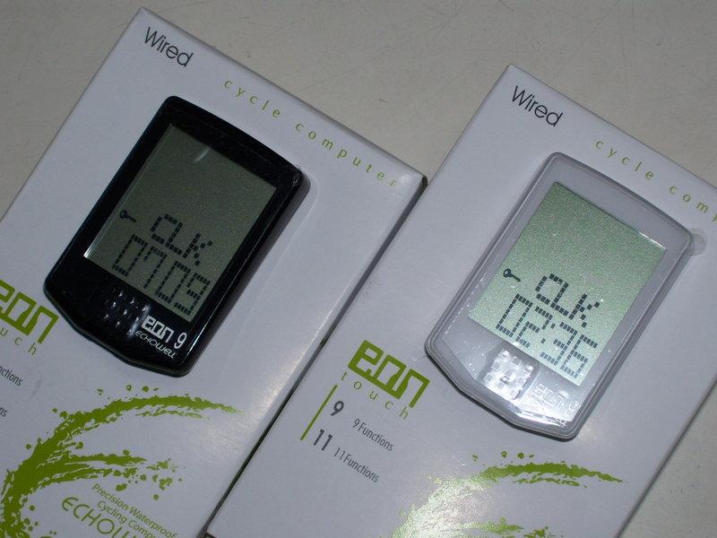 政點台北單車坊】》全新 ECHOWELL EON 9 觸控式冷光有線碼錶 (黑/白) | 露天市集 | 全台最大的網路購物市集