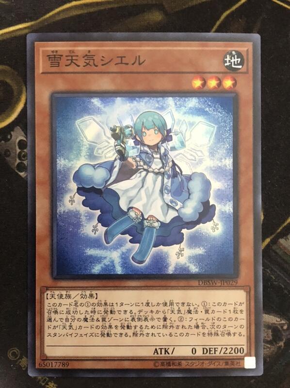 有點名 遊戲王 日紙 DBSW-JP029 雪天氣天藍 亮面 | 露天市集 | 全台最大的網路購物市集