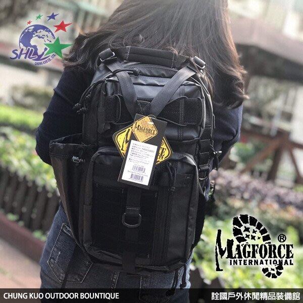 詮國 Magforce 馬蓋先 18x10弓箭手斜肩戰術背包 / 膠注黑 / 左肩版 / 0431B02 | 露天市集 | 全台最大的網路購物市集