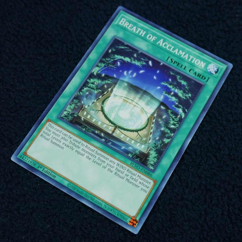 HCP正版遊戲王 BLVO-EN086 美英1刷 普卡 褒譽的息吹X1(M/NM)=WPP2-JP053 | 露天市集 | 全台最大的網路購物市集