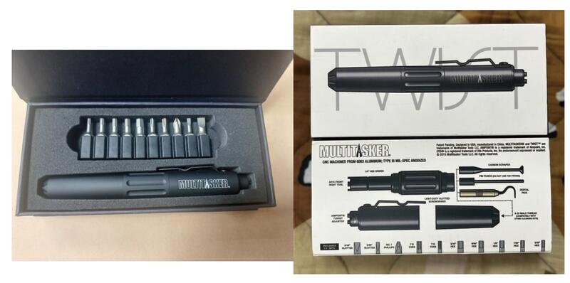 原廠 Multitasker TWIST Multi-Tool Pen 多功能工具組/黑色-全新真品-現貨 | 露天市集 | 全台最大的網路購物市集