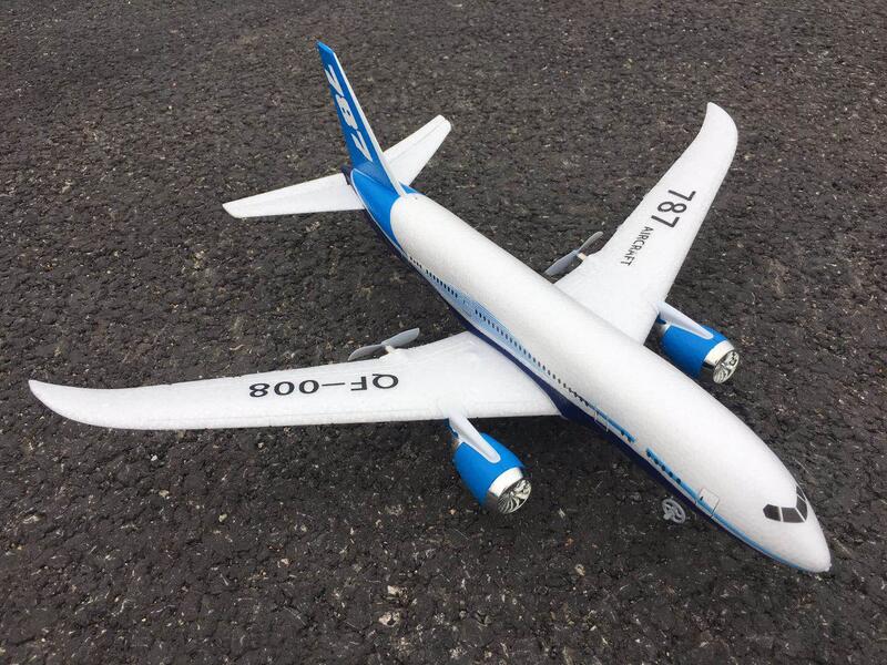 【飛歐FlyO】夢幻客機~787三動作 遙控飛機，內建六軸陀螺儀【可以慢飛】，DIY親子同樂小朋友就能飛滑翔機 | 露天市集 | 全台最大的網路購物市集