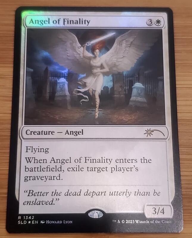 魔法部屋MTG閃卡SLD 秘密巢穴 Angel of Finality 終局天使 Foil【英文NM+SP】優 | 露天市集 | 全台最大的網路購物市集