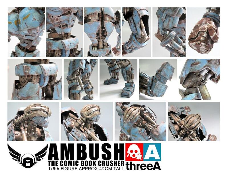 3A ThreeA 鋼鐵擂台 突襲者 Real Steel AMBUSH (會員限定版) 有遙控器 | 露天市集 | 全台最大的網路購物市集