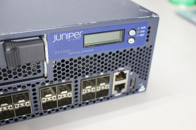 Juniper EX4500-40F-FB 40-Port 10G SFP+ Network Switch | 露天市集 | 全台最大的網路購物市集