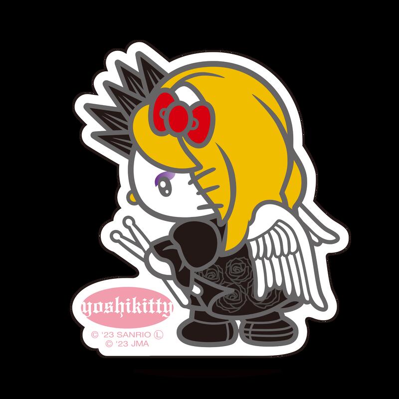 yoshikitty 貼紙 / X JAPAN YOSHIKI kitty SANRIO 三麗鷗 2023 | 露天市集 | 全台最大的網路購物市集