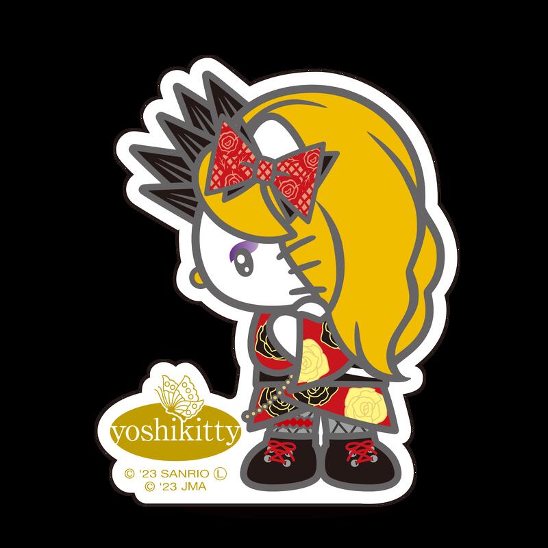 yoshikitty 貼紙 / X JAPAN YOSHIKI kitty SANRIO 三麗鷗 2023 | 露天市集 | 全台最大的網路購物市集