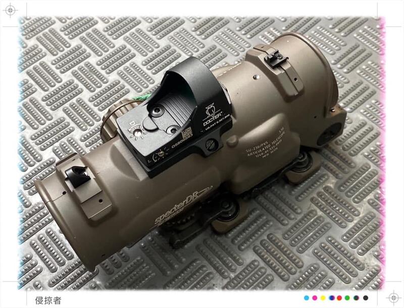 【侵掠者】 Elcan風格 SOCOM Specter DR 1X 4X红光戰術瞄準鏡/火車頭-凸字電池蓋-沙色 | 露天市集 | 全台最大的 ...