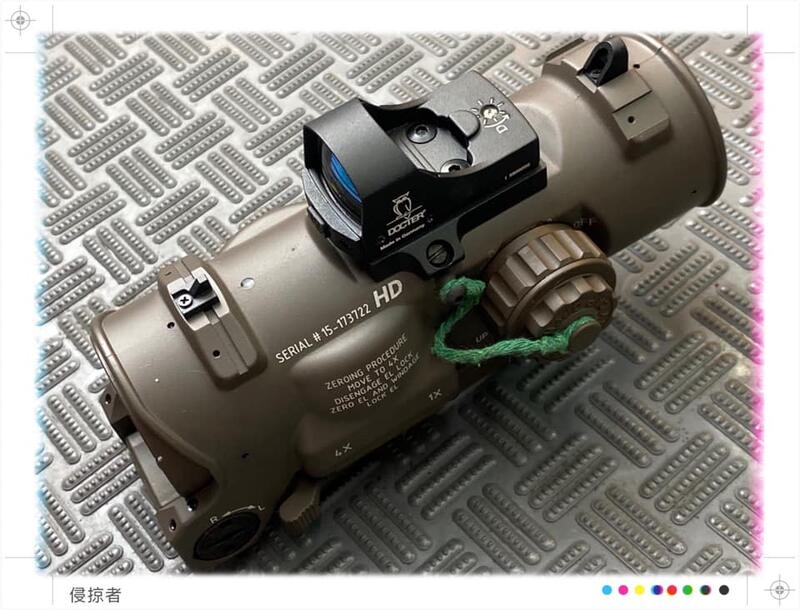 【侵掠者】 Elcan風格 SOCOM Specter DR 1X 4X红光戰術瞄準鏡/火車頭-凸字電池蓋-沙色 | 露天市集 | 全台最大的 ...