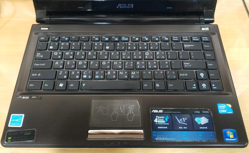 華碩ASUS U45J(U45JC) i5-M430 4G 500G 13.3吋 四核心雙顯筆記型電腦 | 露天市集 | 全台最大的網路購物市集