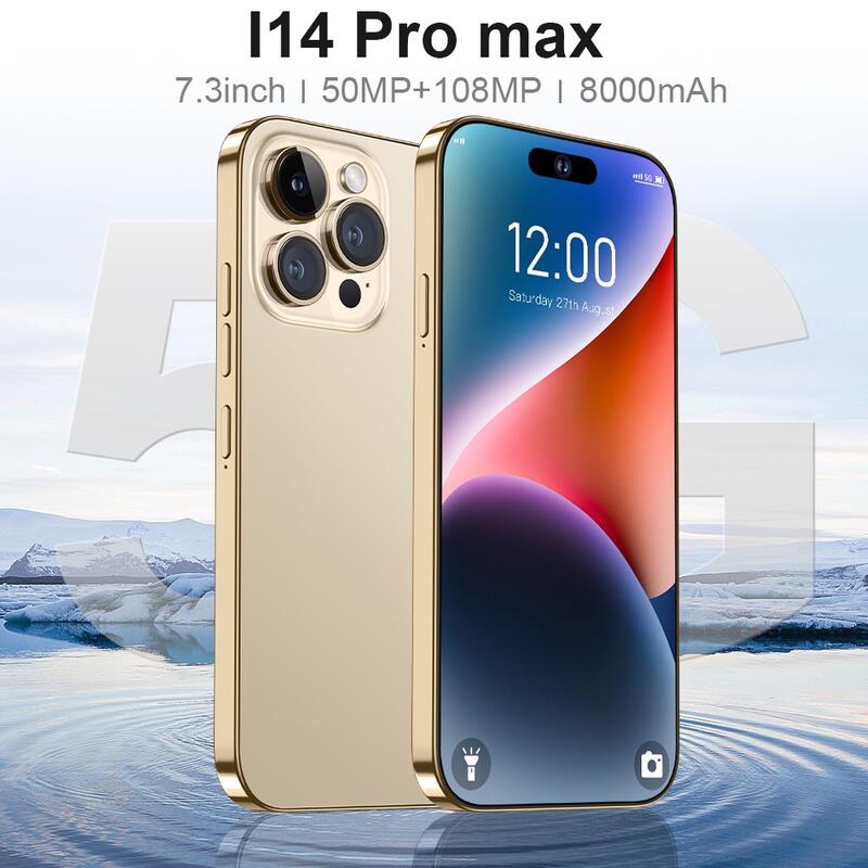 新款i14 Pro max手機 6.8吋大屏1300萬像素雙卡4G上网3G+64G智能手機 智能手機 看劇神器 | 露天市集 | 全台最大的 ...