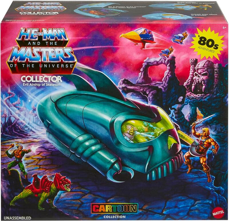 現貨 MOTU太空超人ORIGINS5.5吋 3人座邪惡骷髏飛船 飛碟 飛空艇Evil Airship骷髏王載具 美泰兒 | 露天市集 | 全 ...