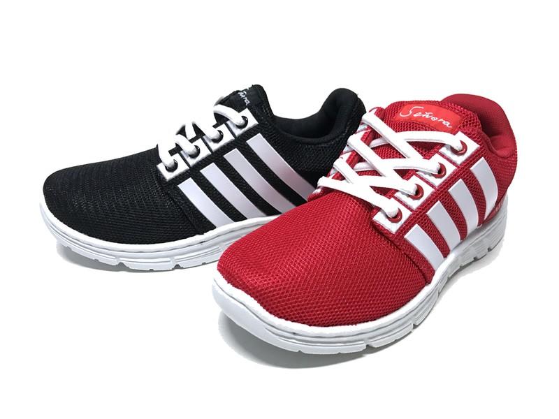 ☆奈斯鞋舖 nice☆【907】台灣製造 運動鞋/滑板鞋/休閒鞋/女鞋 鞋面防潑水 鞋帶型 黑/紅二色超低特賣300元 | 露天市集 | 全台 ...