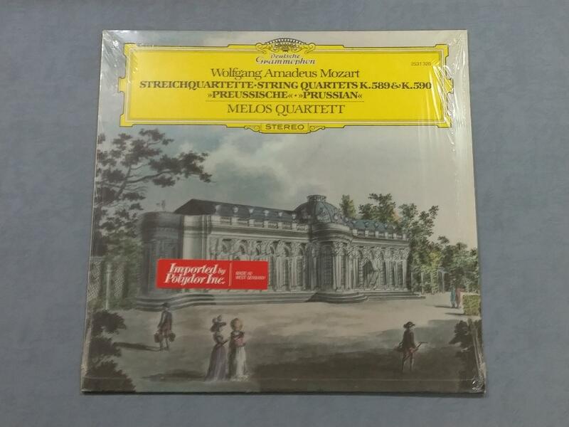 二手原版黑膠 Mozart 弦樂四重奏 普魯士 Melos Quartet | 露天市集 | 全台最大的網路購物市集