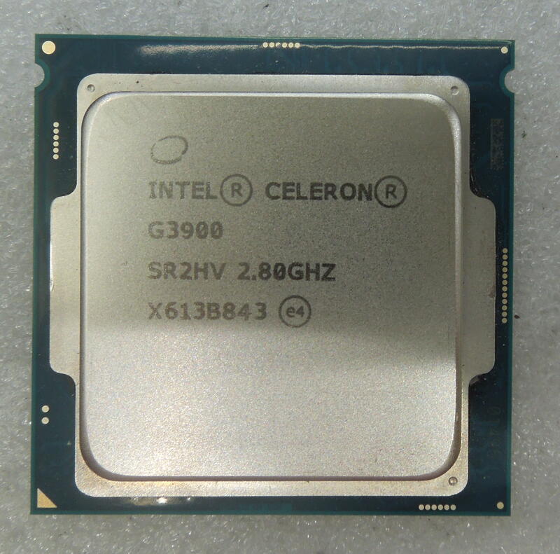 【點點3C】Intel Celeron G3900 2.80GHz 雙核CPU/1151-30元-Ra1830 | 露天市集 | 全台最大的 ...
