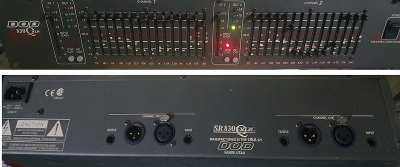 二手DOD SR 830 QXLR均衡器(初步測試上電有反應當收藏/裝飾品 | 露天市集 | 全台最大的網路購物市集