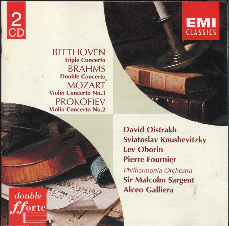 Beethoven Triple Concerto , Brahms Double Co -- Oistrakh | 露天市集 | 全台最大的網路購物市集