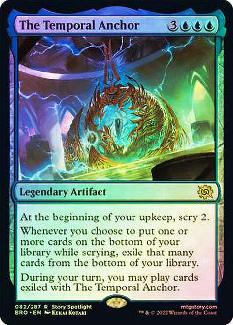 [ALG卡牌專門] BRO 兄弟之戰 Foil The Temporal Anchor 英文 售閃 | 露天市集 | 全台最大的網路購物市集