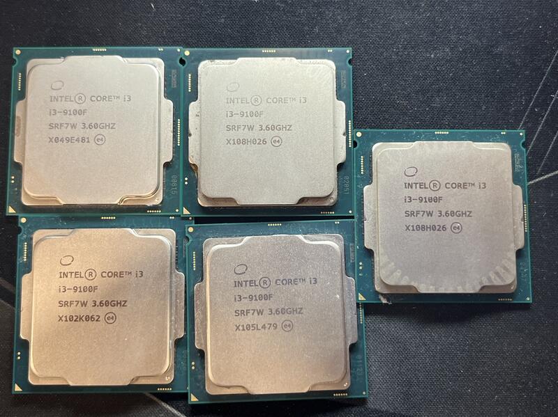 intel 第9代 i3 9100F 二手處理器 附風扇 散裝 | 露天市集 | 全台最大的網路購物市集
