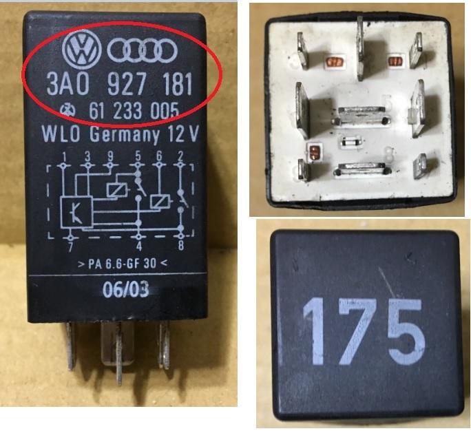 大坡很遠 VW T4 起動繼電器 STARTER RELAY 3A0927181 #175 (零件車拆賣 | 露天市集 | 全台最大的網路購物市集