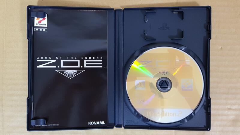 自有小寶物，PS2 Z.O.E 星域毀滅者 ZOE 1代 初代 初回限定版 盒書完整品 日版初版中古品 | 露天市集 | 全台最大的網路購物市集